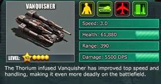 VANQUISHER - King of Tanks |War Commander Strategy